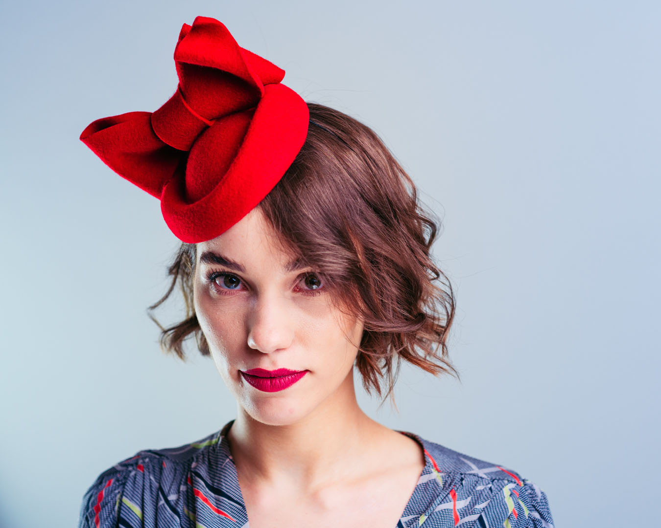 The Scarlet Sentinel - Sahar Millinery | London